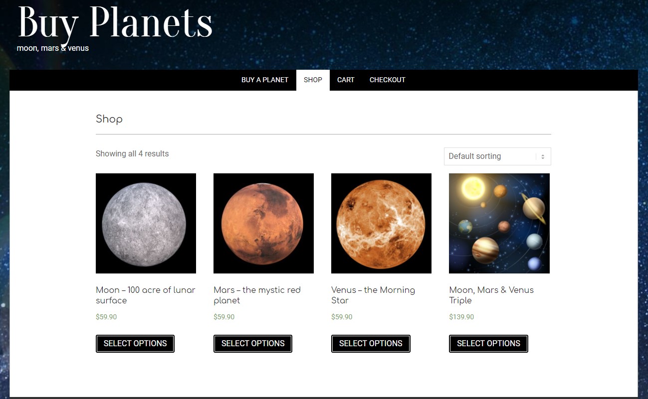 How to redeem – Buy Planets